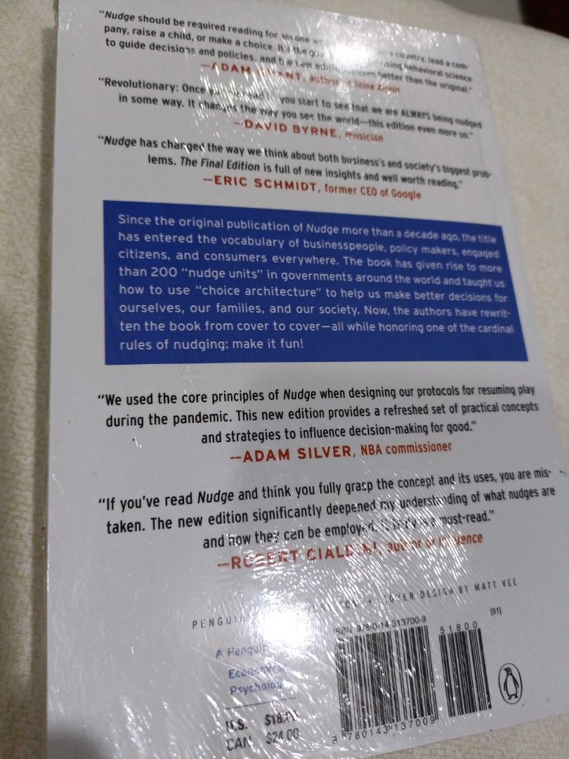 NUDGE the final edition, Hobbies & Toys, Books & Magazines, Fiction & Non-Fiction on Carousell