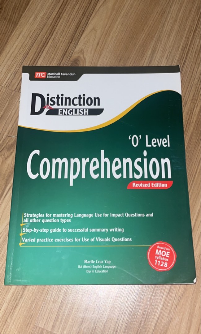 O LEVEL ENGLISH COMPREHENSION, Hobbies & Toys, Books & Magazines ...