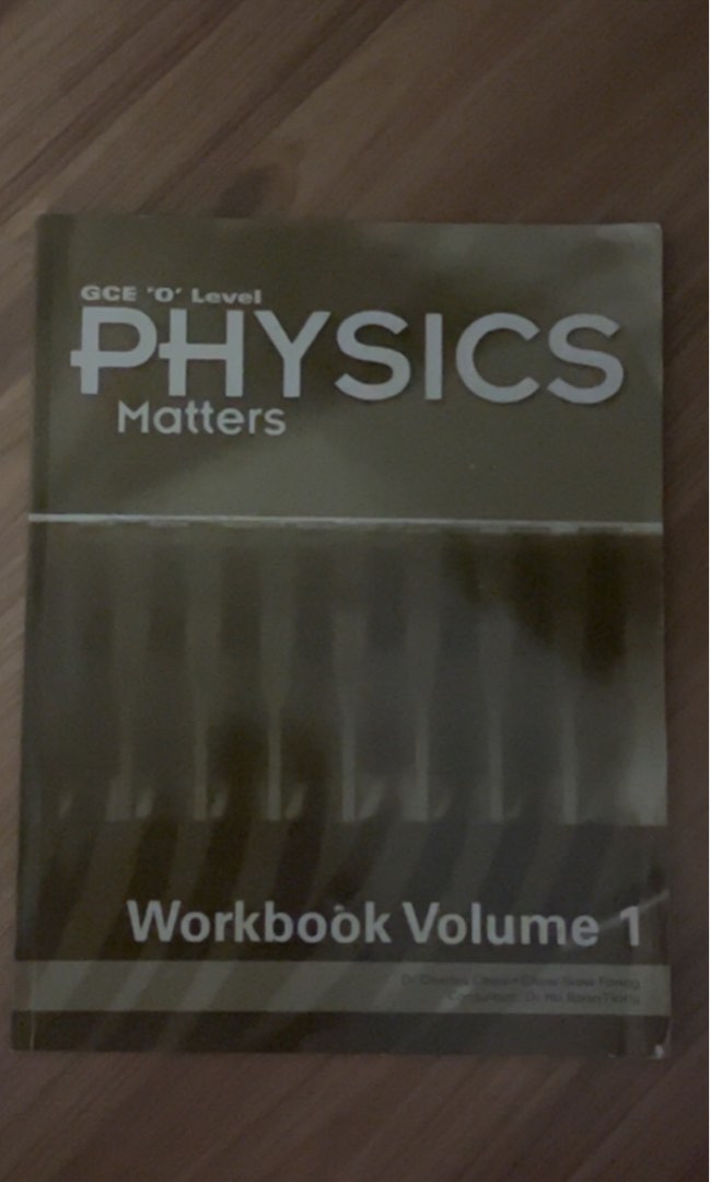 O LEVEL PHYSICS WORKBOOK, Hobbies & Toys, Books & Magazines, Assessment ...