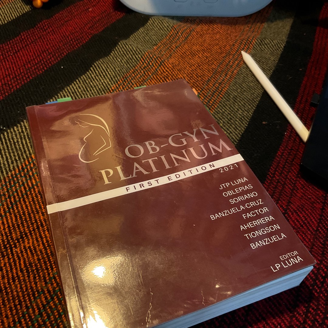 OB-GYN Platinum First Edition (2021) on Carousell