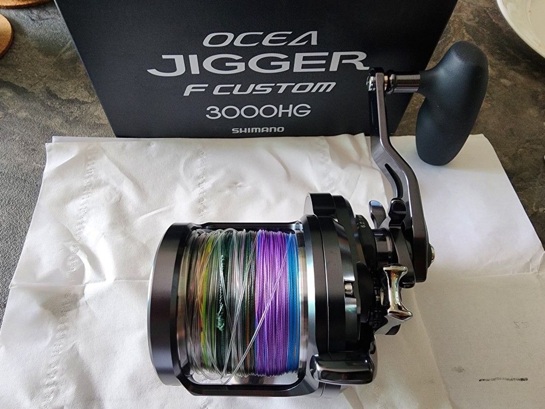 Ocea Jigger F customer 3000 HG, Sports Equipment, Fishing on Carousell