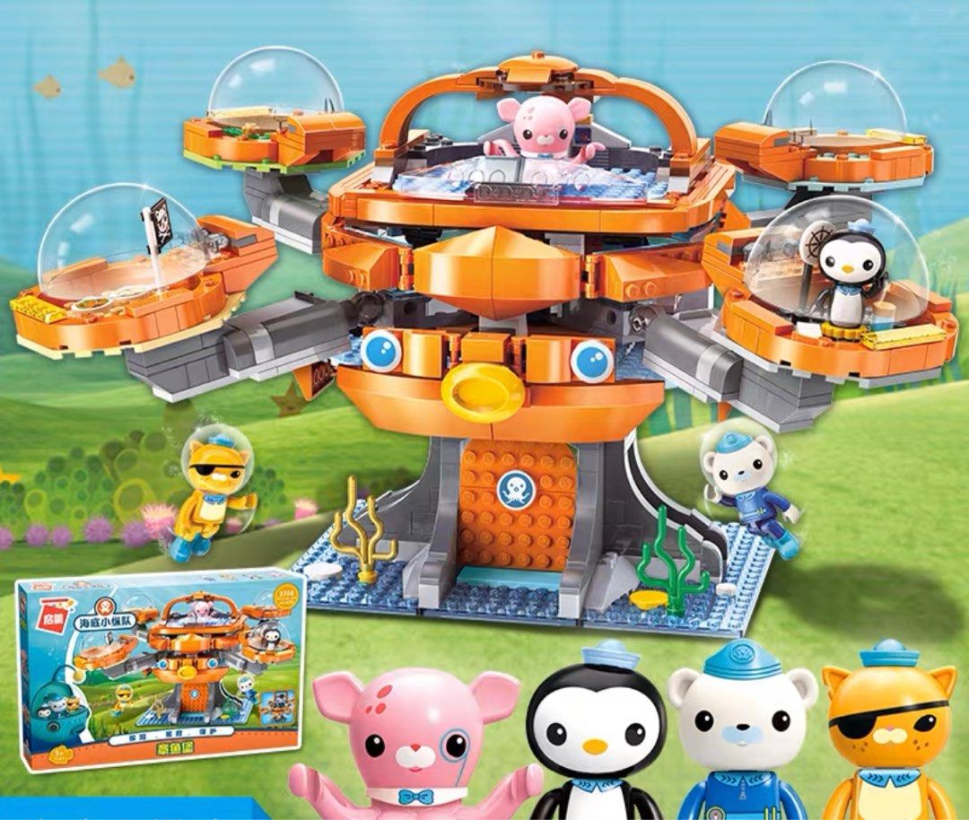OCTONAUTS Series Building Blocks, Hobbies & Toys, Toys & Games on Carousell