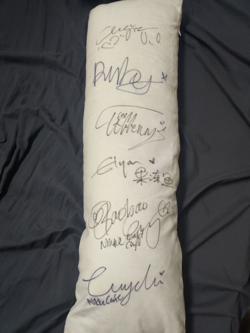 Official Nikke Alice Pillow Signed By Cosplayers Hobbies And Toys Collectibles And Memorabilia