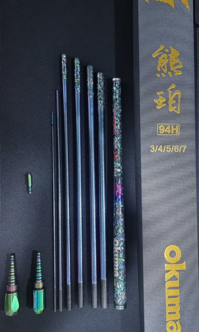 Okuma prawning rod, Sports Equipment, Fishing on Carousell