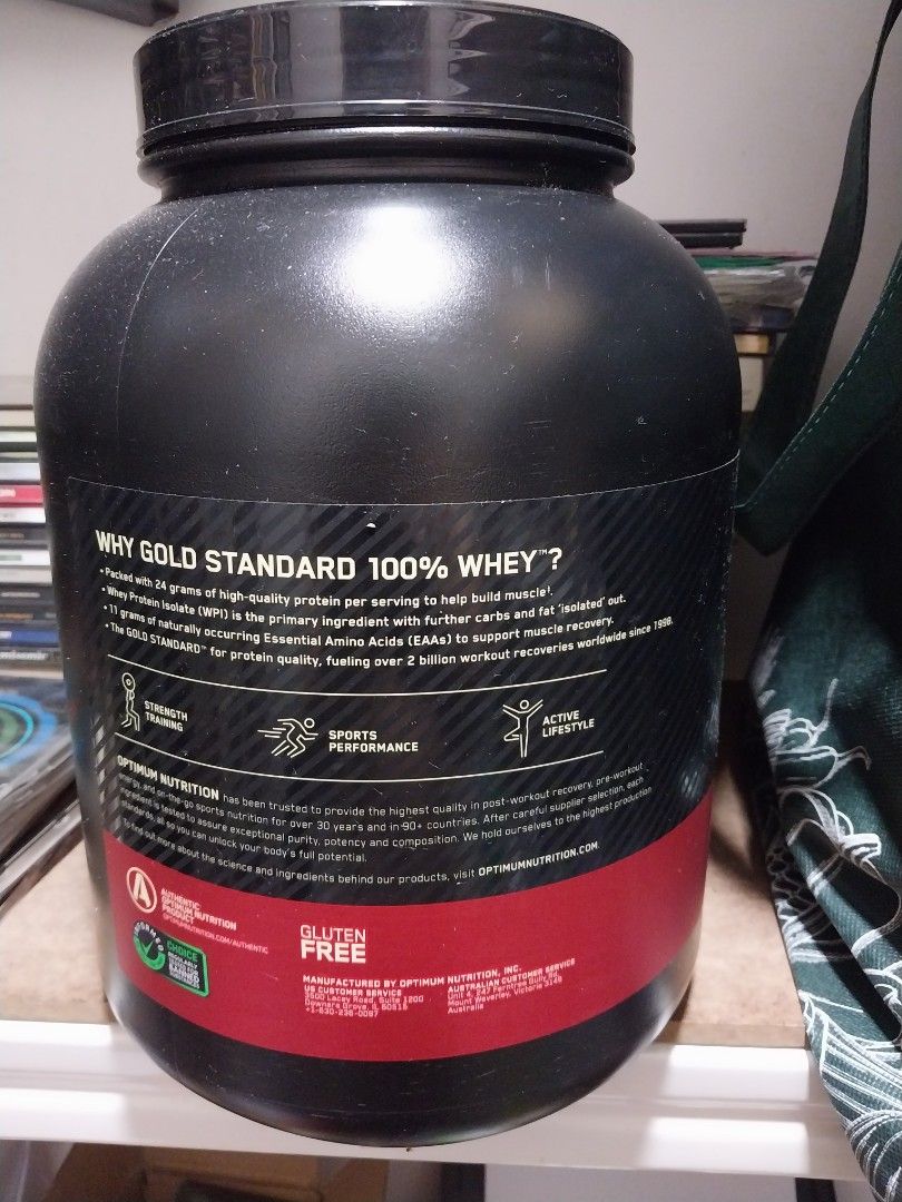 ON Whey Protein (5lbs), Health & Nutrition, Health Supplements, Health ...