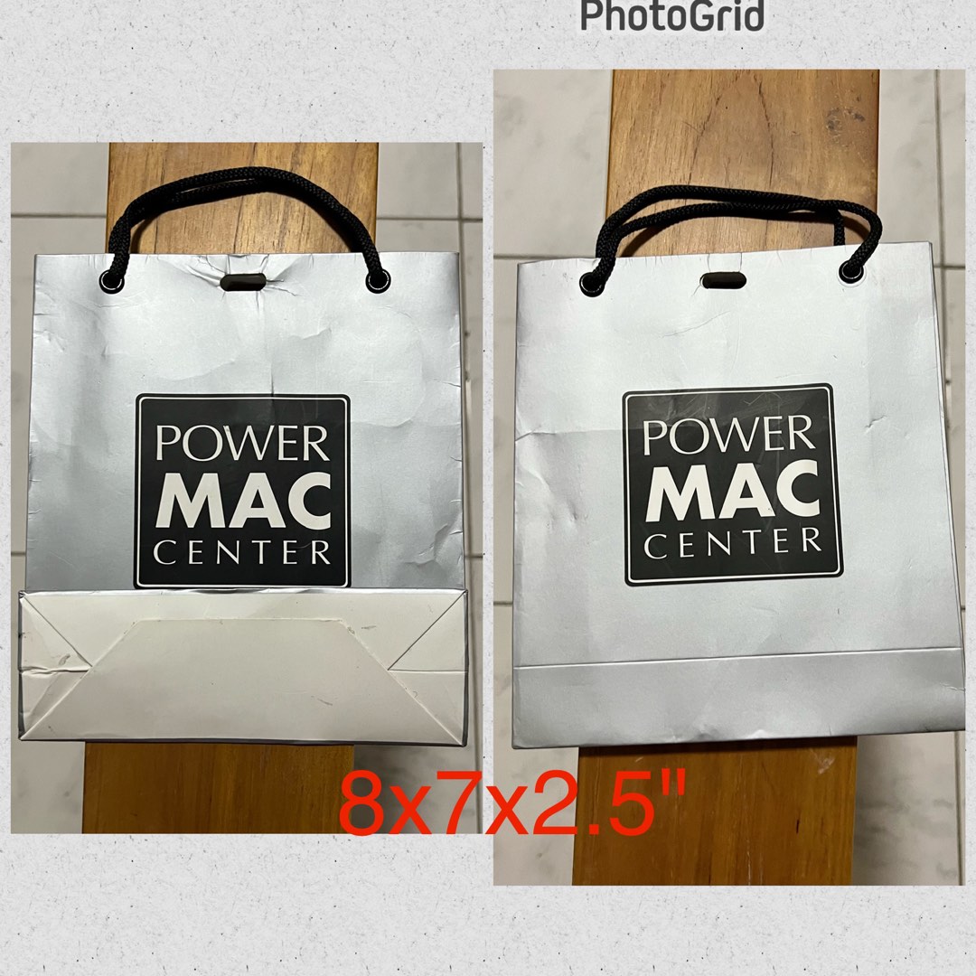 Original Power Mac Paper bags small & XL on Carousell