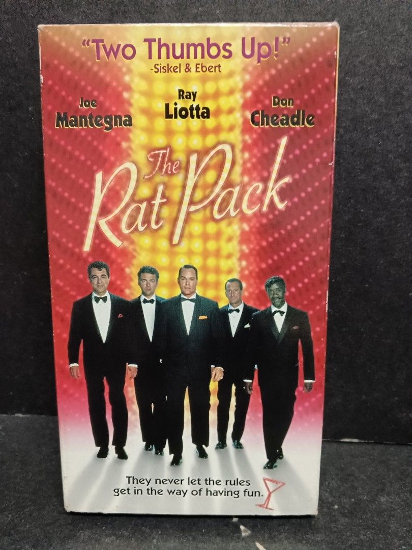 Original VHS Tape: The Rat Pack - Joe Mantegna, Ray Liotta, Don Cheadle - Movie Film Collectible ...
