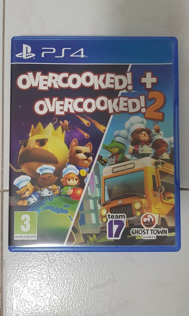 Overcooked 1&2 PS4, Video Gaming, Video Games, PlayStation on Carousell
