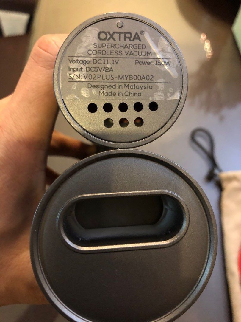 Oxtra Supercharged Cordless Vacuum, TV & Home Appliances, Vacuum ...