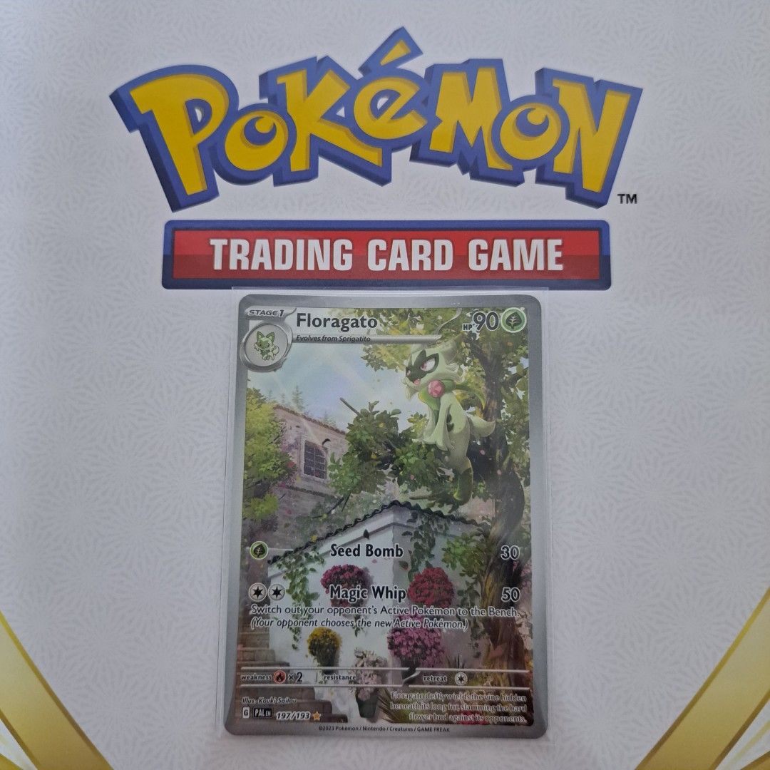 Paldea Evolved - Floragato, Hobbies & Toys, Toys & Games on Carousell