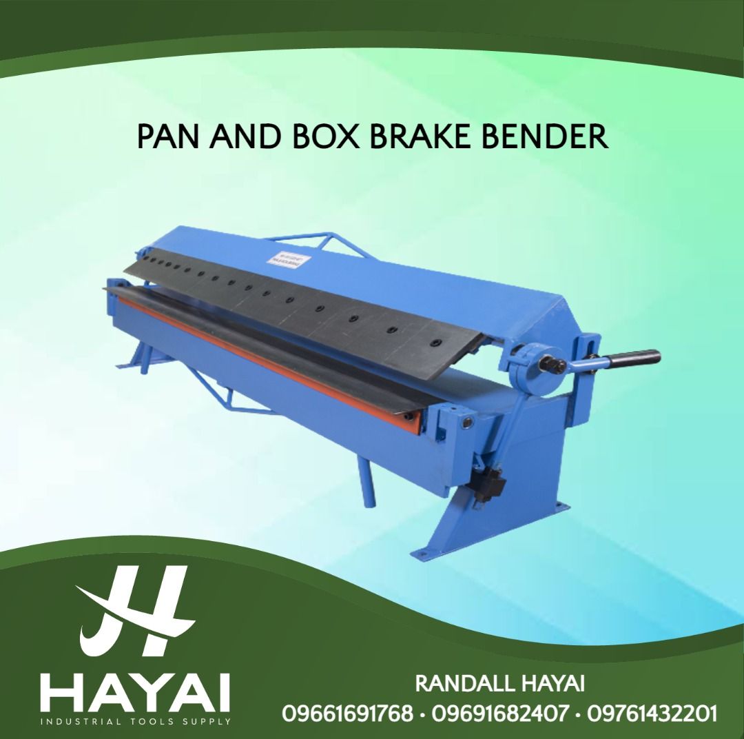 Pan and Box Brake Bender, Commercial & Industrial, Industrial Equipment ...
