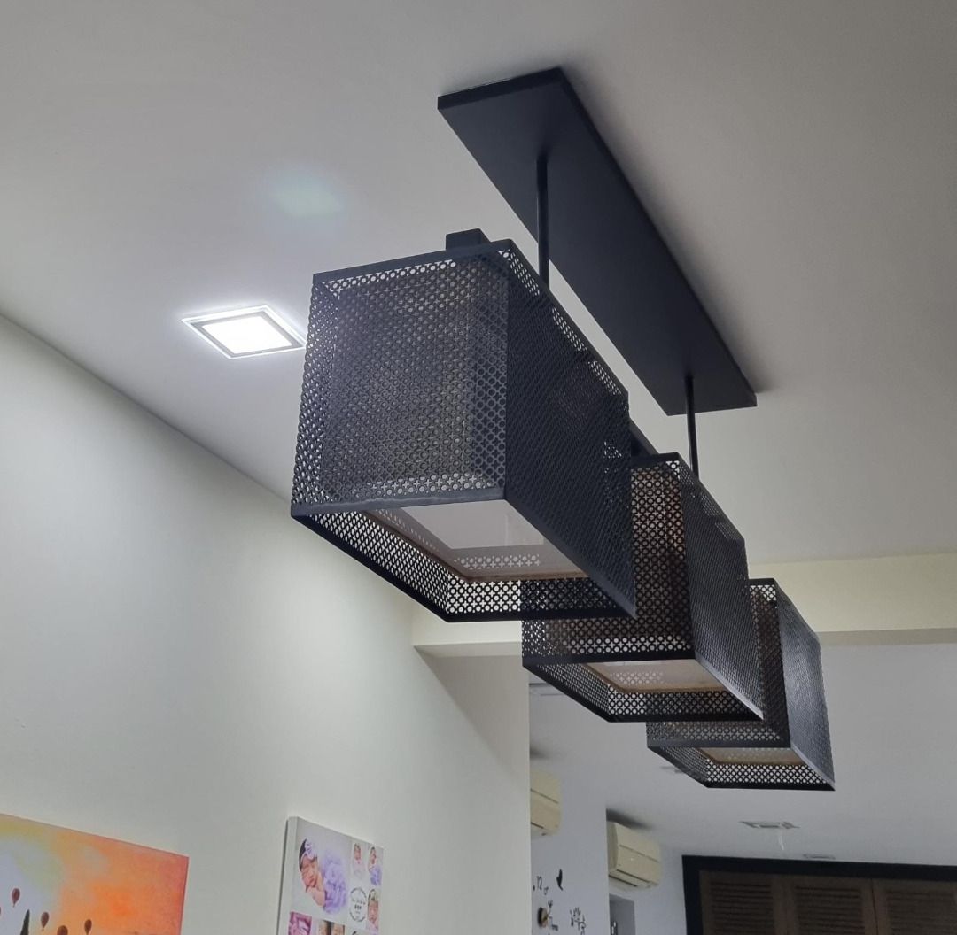 Pendant light - Balinese style (mesh), Furniture & Home Living ...