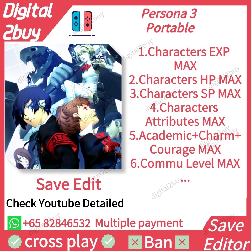 Persona 3 Portable Save Editor P3P Save Modding Persona 3 Portable ...