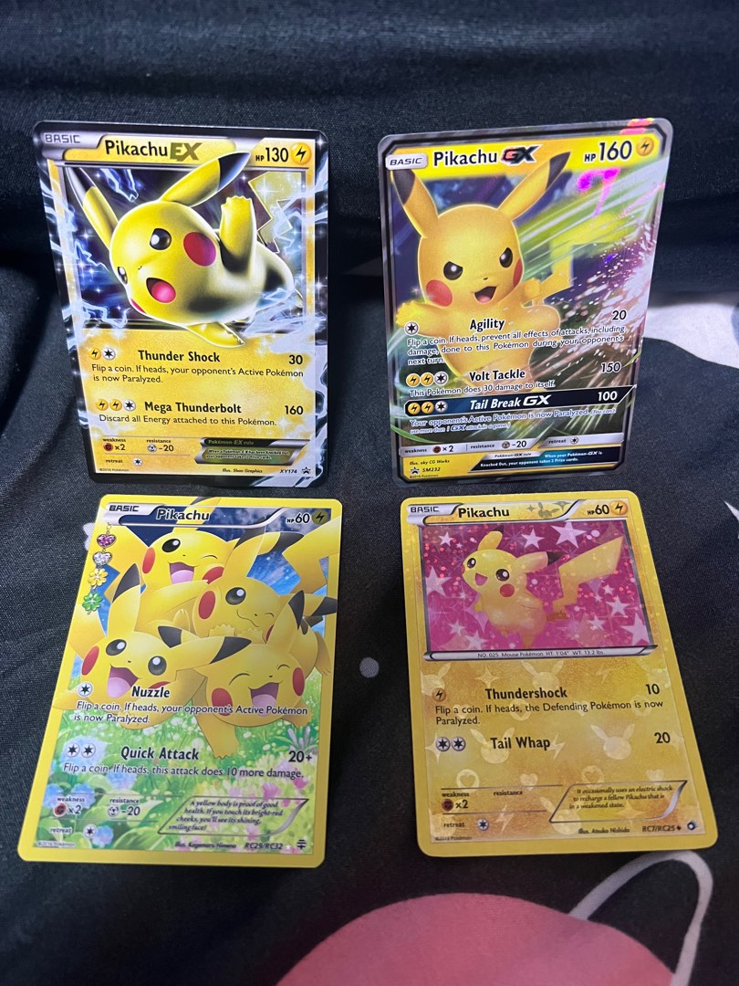 Pikachu Set, Hobbies & Toys, Toys & Games on Carousell