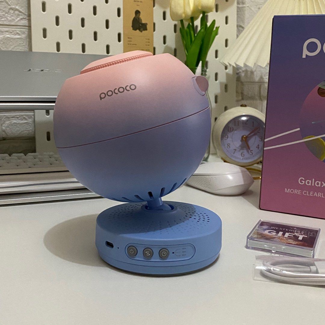 POCOCO Galaxy Projector, Furniture & Home Living, Lighting & Fans ...