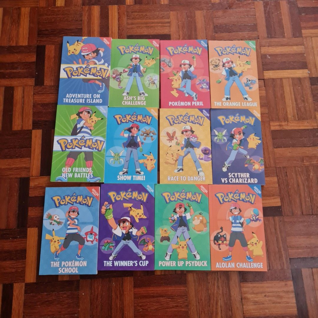 Pokemon books, Hobbies & Toys, Books & Magazines, Storybooks on Carousell