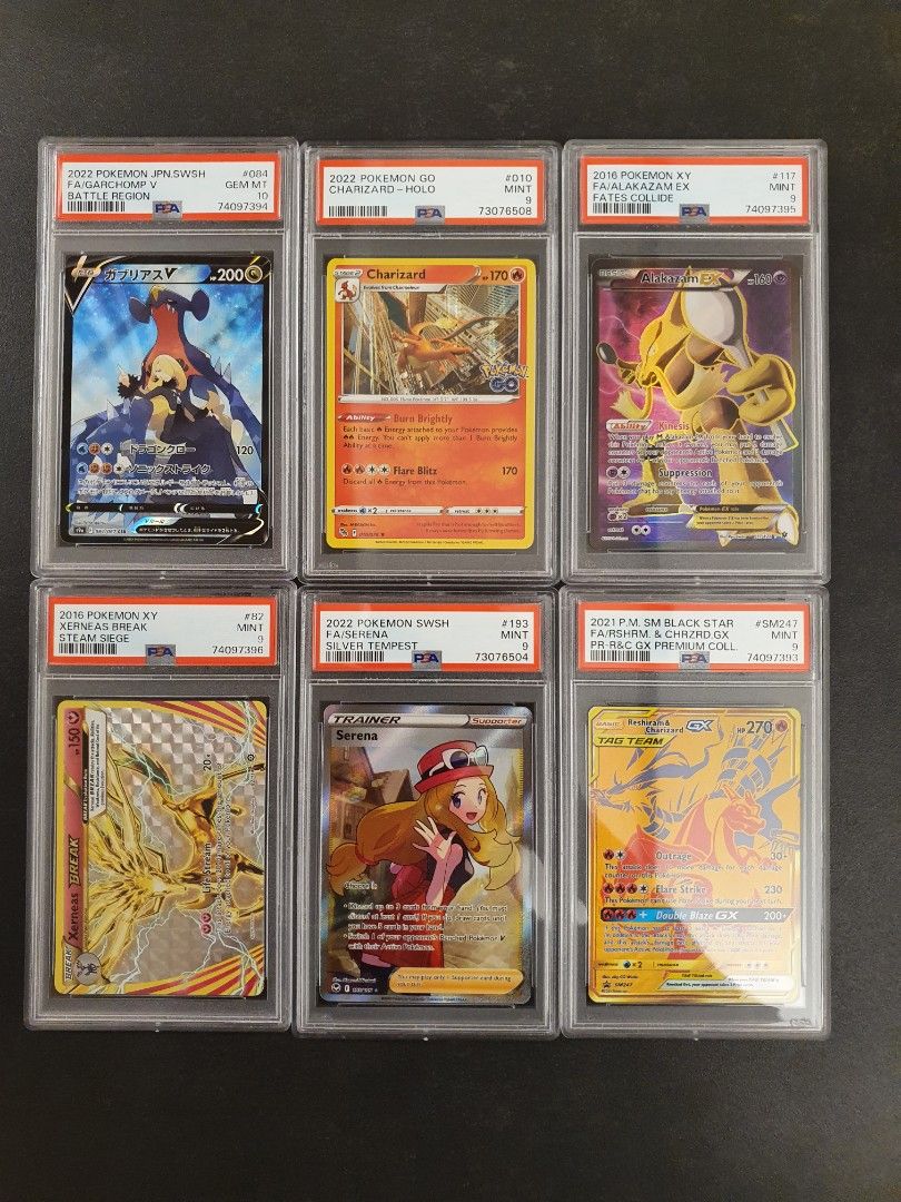 Pokemon psa slabs, Hobbies & Toys, Toys & Games on Carousell