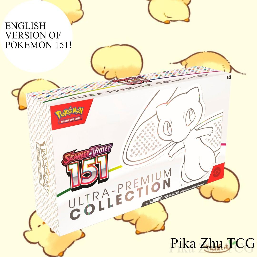 Pokemon TCG SV3.5 Preorder! CONFIRMED ALLOCATION/ pokemon 151 ...