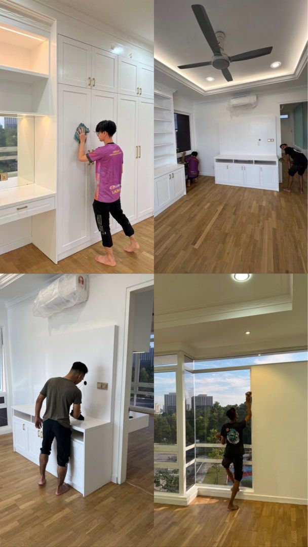 polish lantai cuci rumah, Services, Home Services, Renovations on Carousell