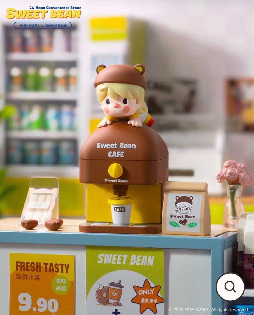 POP MART Sweet Bean 24-Hour Convenience Store Series, Hobbies & Toys ...