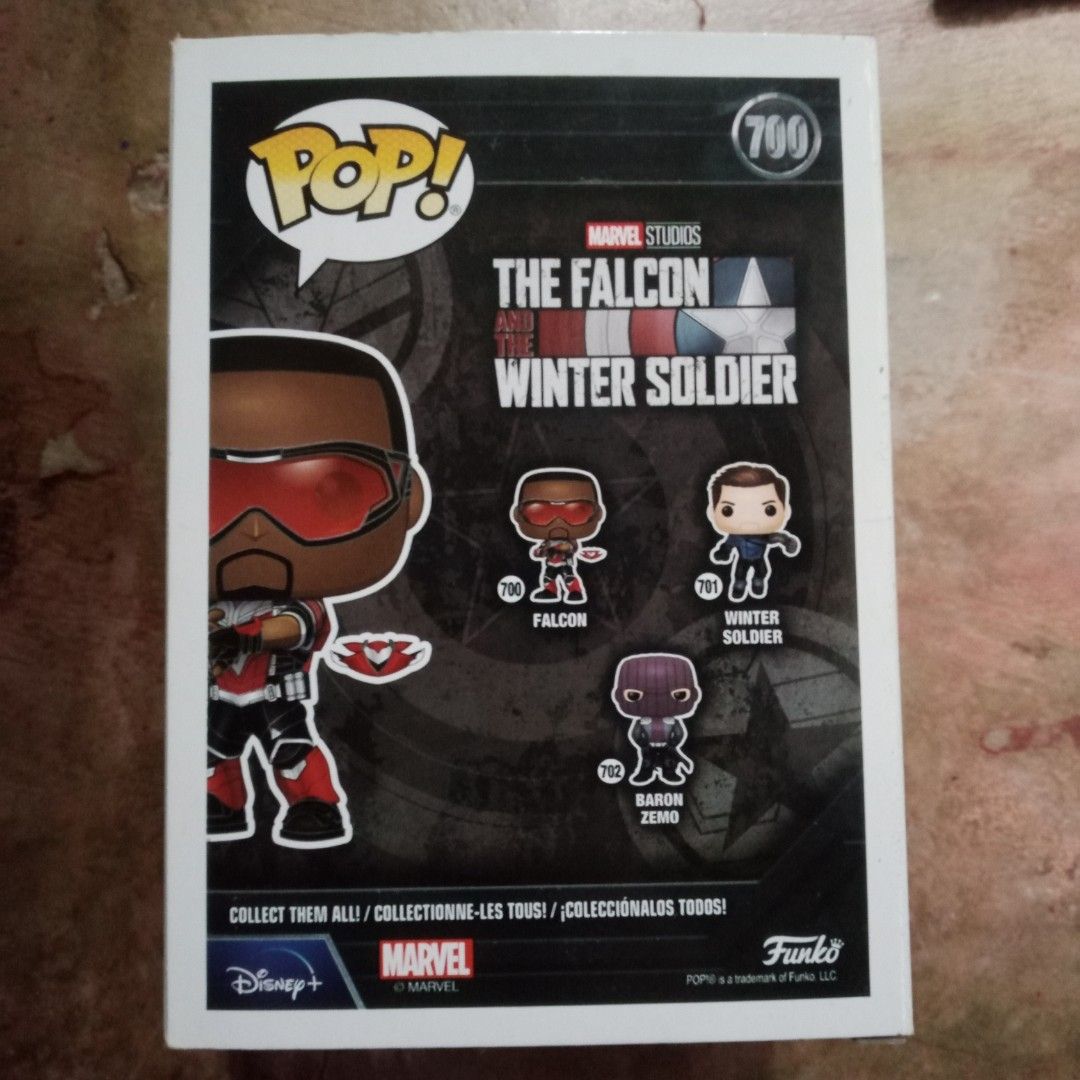 POP! Marvel Falcon #700 The Falcon and The Winter Soldier, Hobbies ...