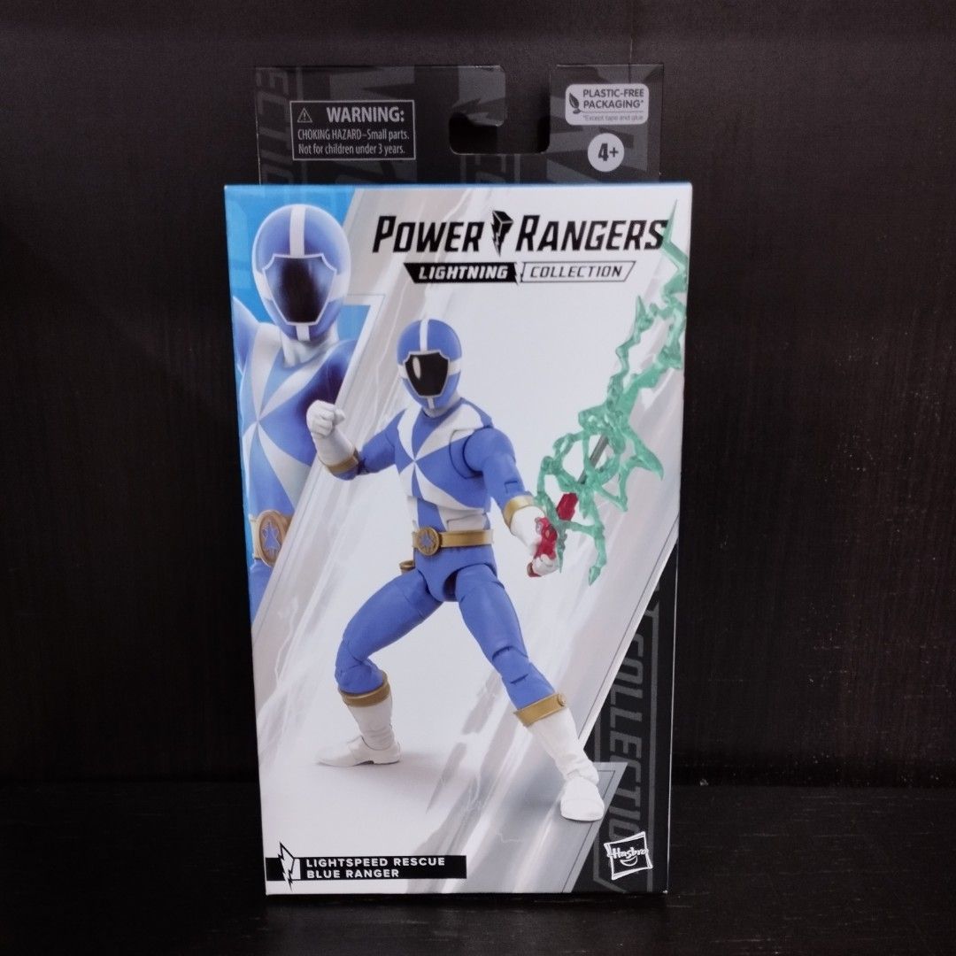Power Rangers Lightning Collection - 6" Figure - Wave 15 - Lightspeed Rescue Blue Ranger ...