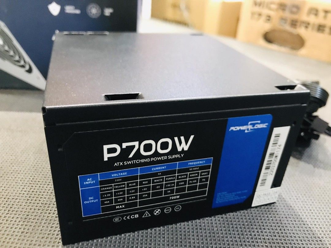 Powerlogic Challenger ATX Casing With 700w PSU, Computers & Tech, Parts & Accessories, Computer ...