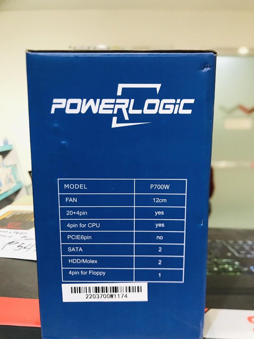 Powerlogic Challenger ATX Casing With 700w PSU, Computers & Tech, Parts ...