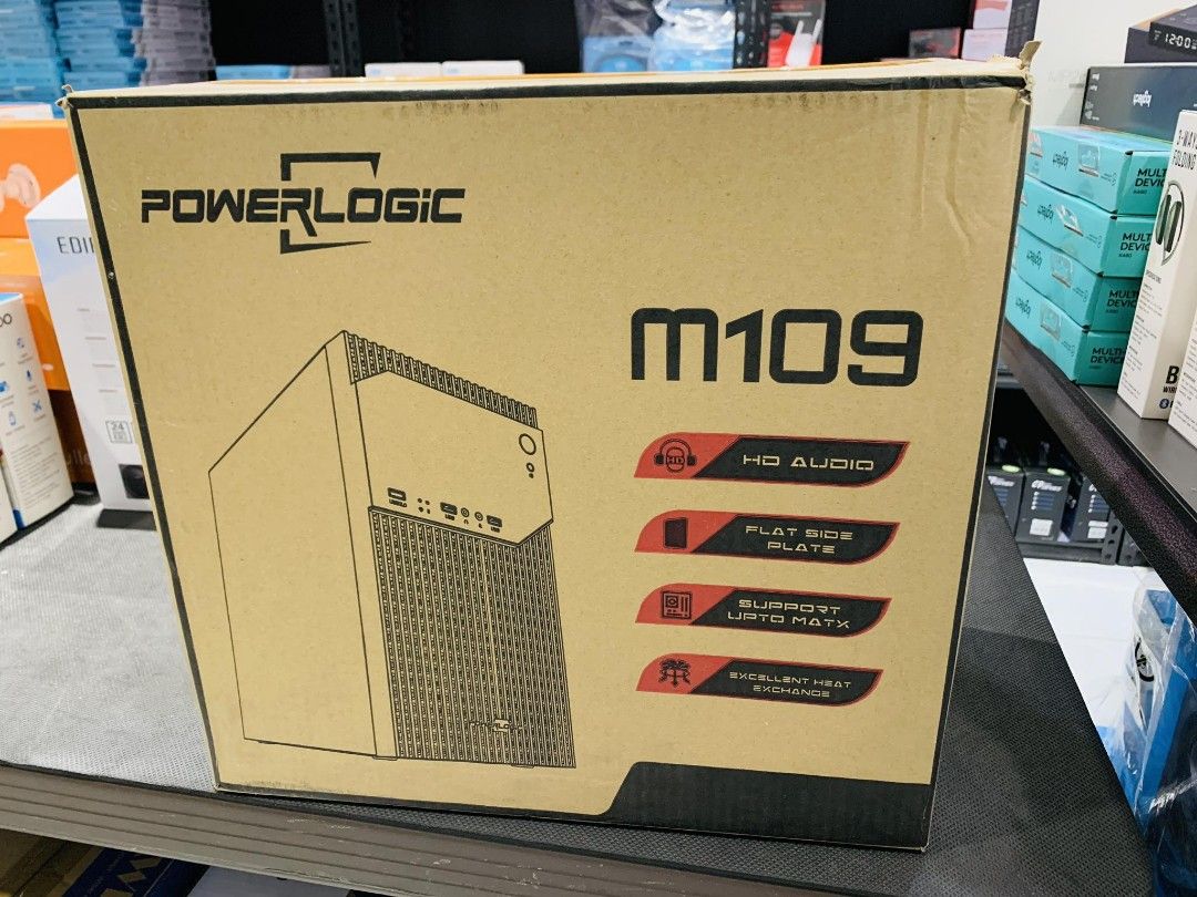 Powerlogic M109 Micro ATX PC Case With 700W PSU, Computers & Tech ...