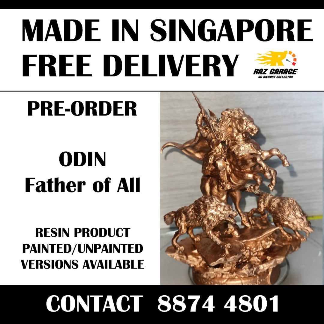 [PRE-ORDER] Odin God - Father of All Figurine (With Painting Kit ...