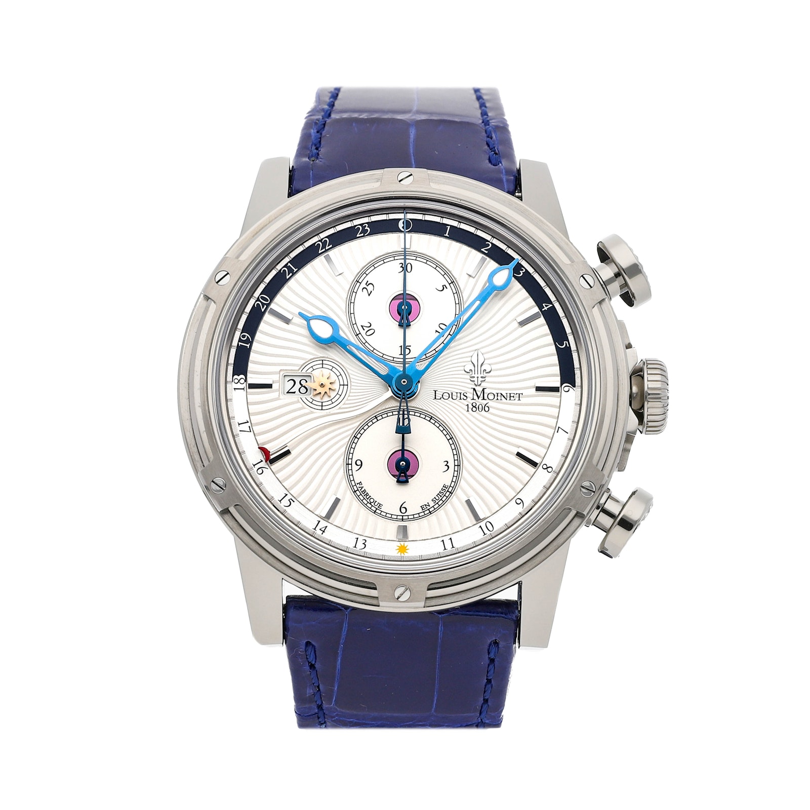 Pre-Owned Louis Moinet Geograph Limited Edition LM-78.20.61, Luxury ...