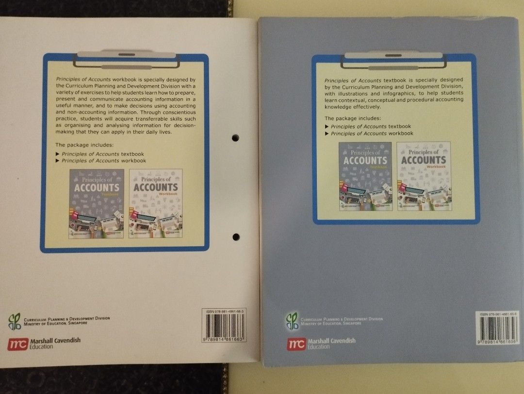 Principles of Account Textbook and Workbook, Hobbies & Toys, Books ...