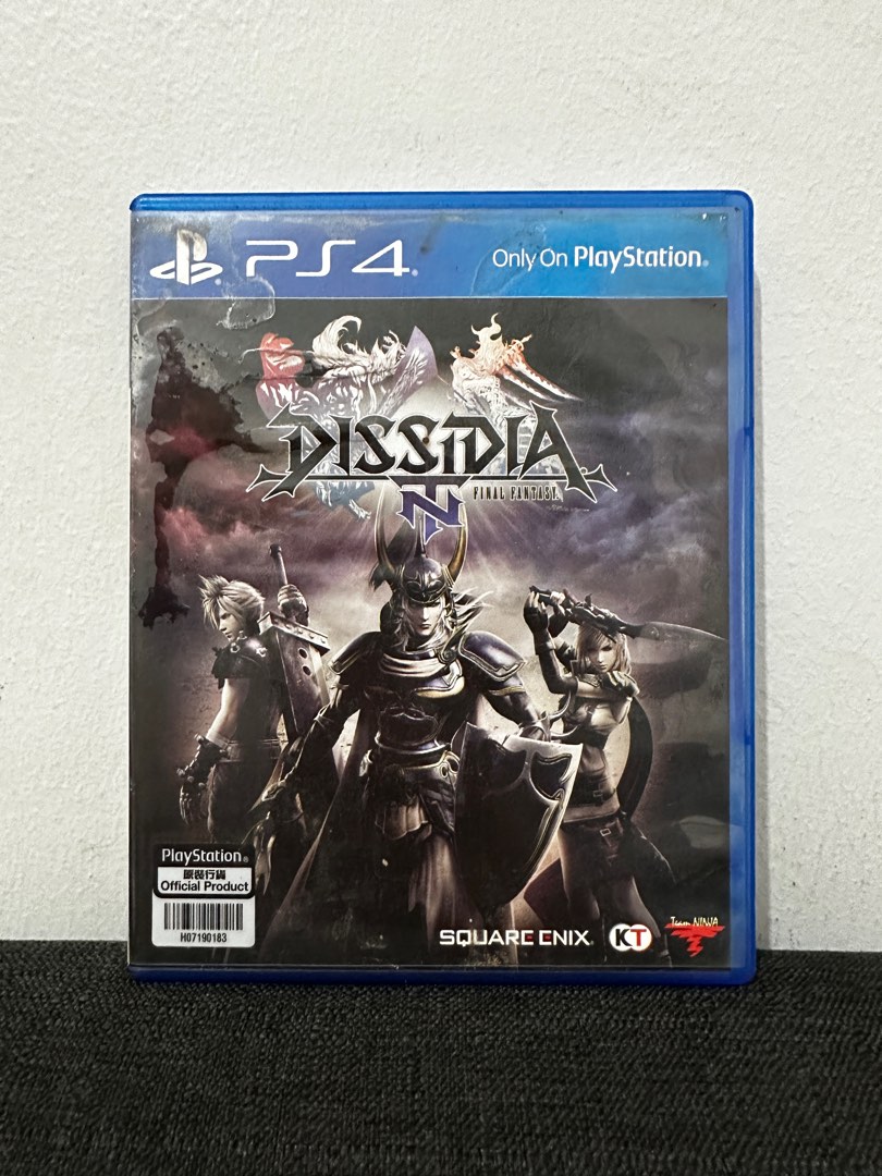 PS4 DISSIDIA FINAL FANTASY, Video Gaming, Video Games, PlayStation on ...