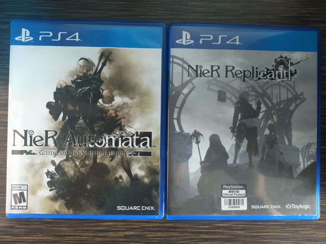 PS4 Game Nier Automata & Nier Replicant Bundle, Video Gaming, Video ...