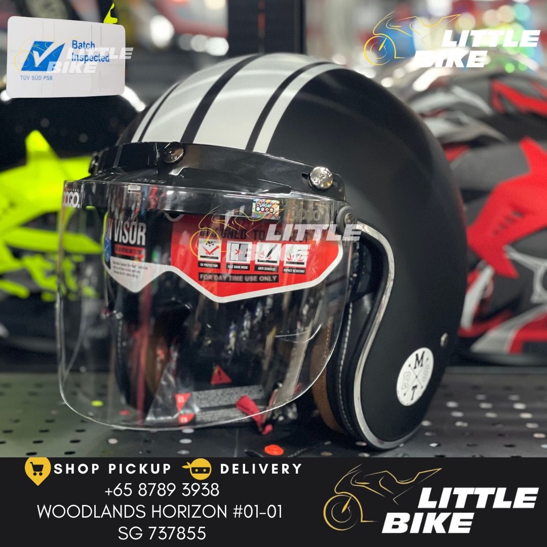 PSB APPROVED MT helmets Le mans 2 SV Speed matt black motorcycle lemans ...