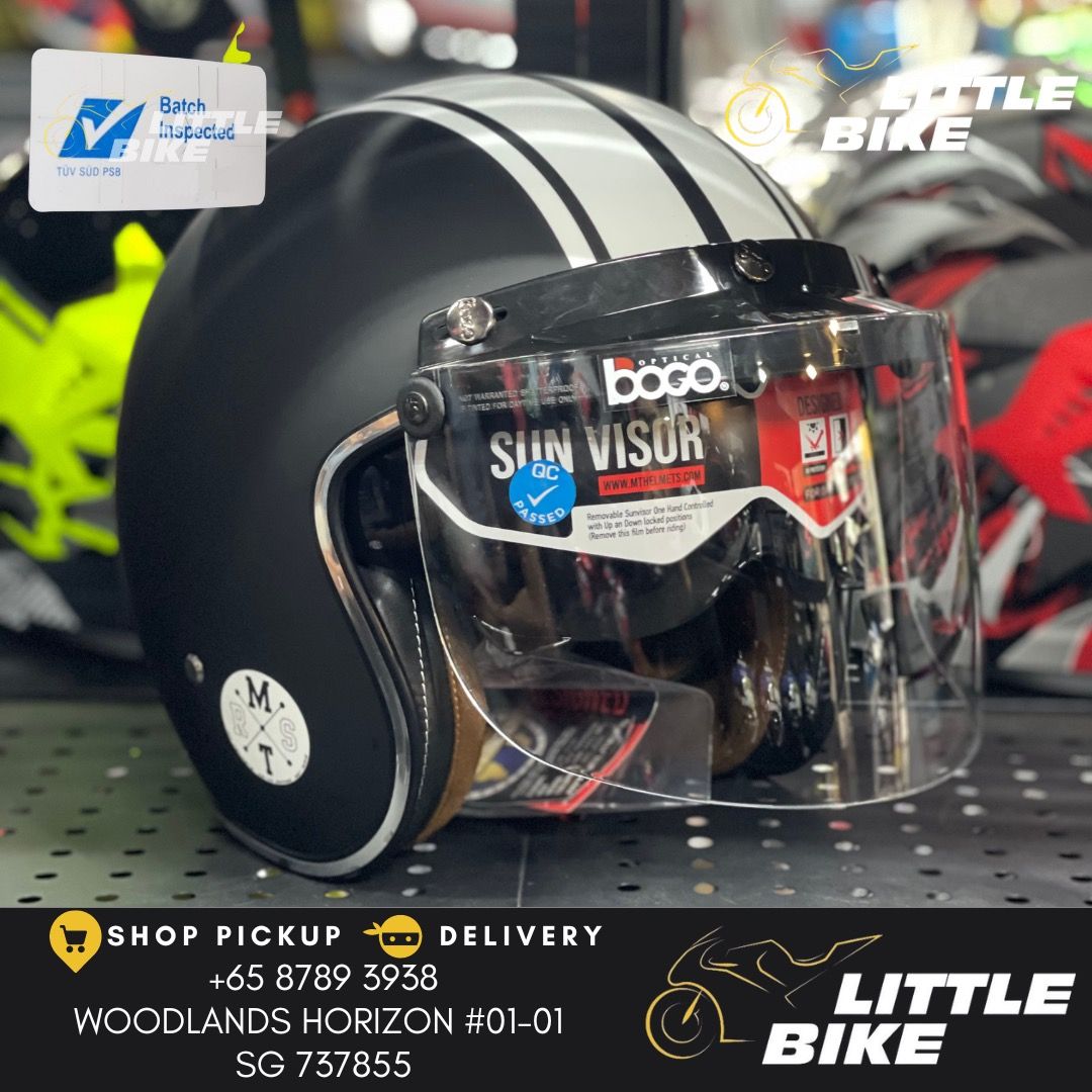 PSB APPROVED MT helmets Le mans 2 SV Speed matt black motorcycle lemans ...
