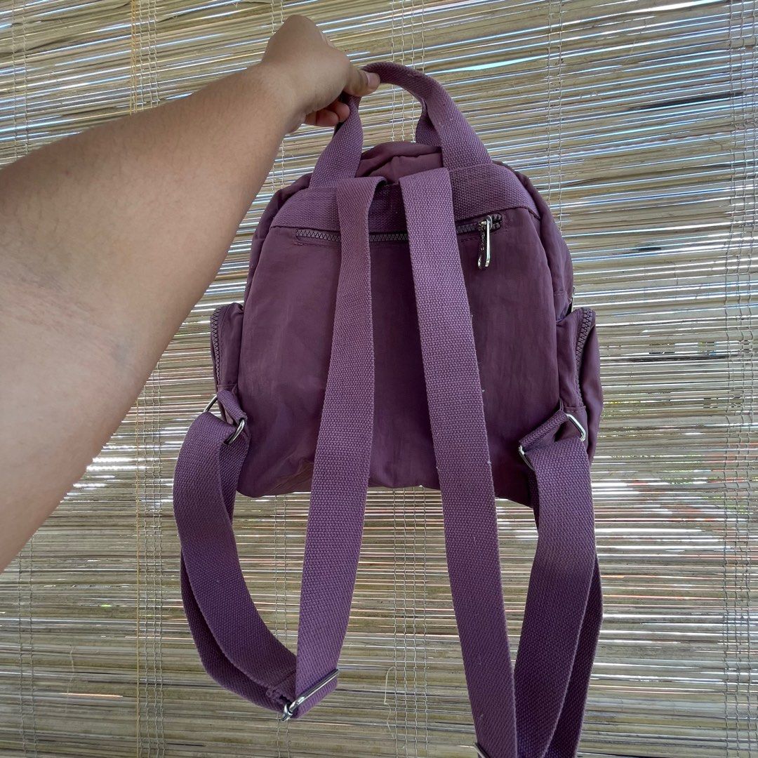 Purple Cose Mini Backpack, Women's Fashion, Bags & Wallets, Backpacks ...