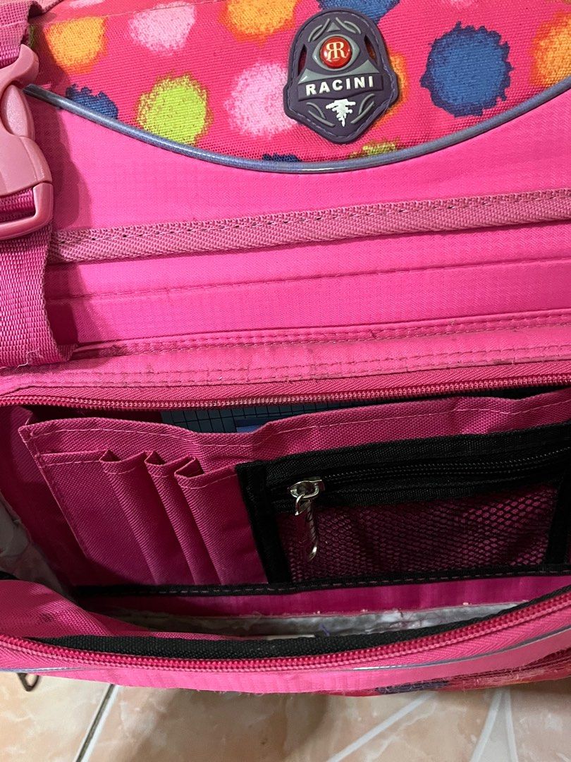 RACINI Trolly Bag, Women's Fashion, Bags & Wallets, Shoulder Bags on ...