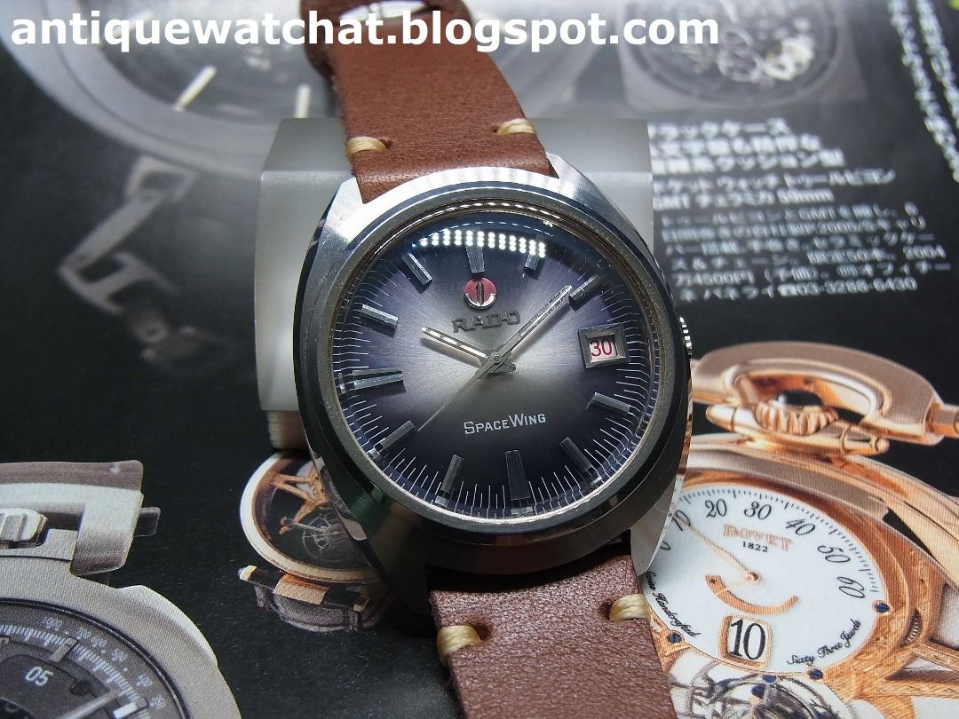 RADO SPACEWING 25 JEWELS AUTOMATIC WATCH, Men's Fashion, Watches ...