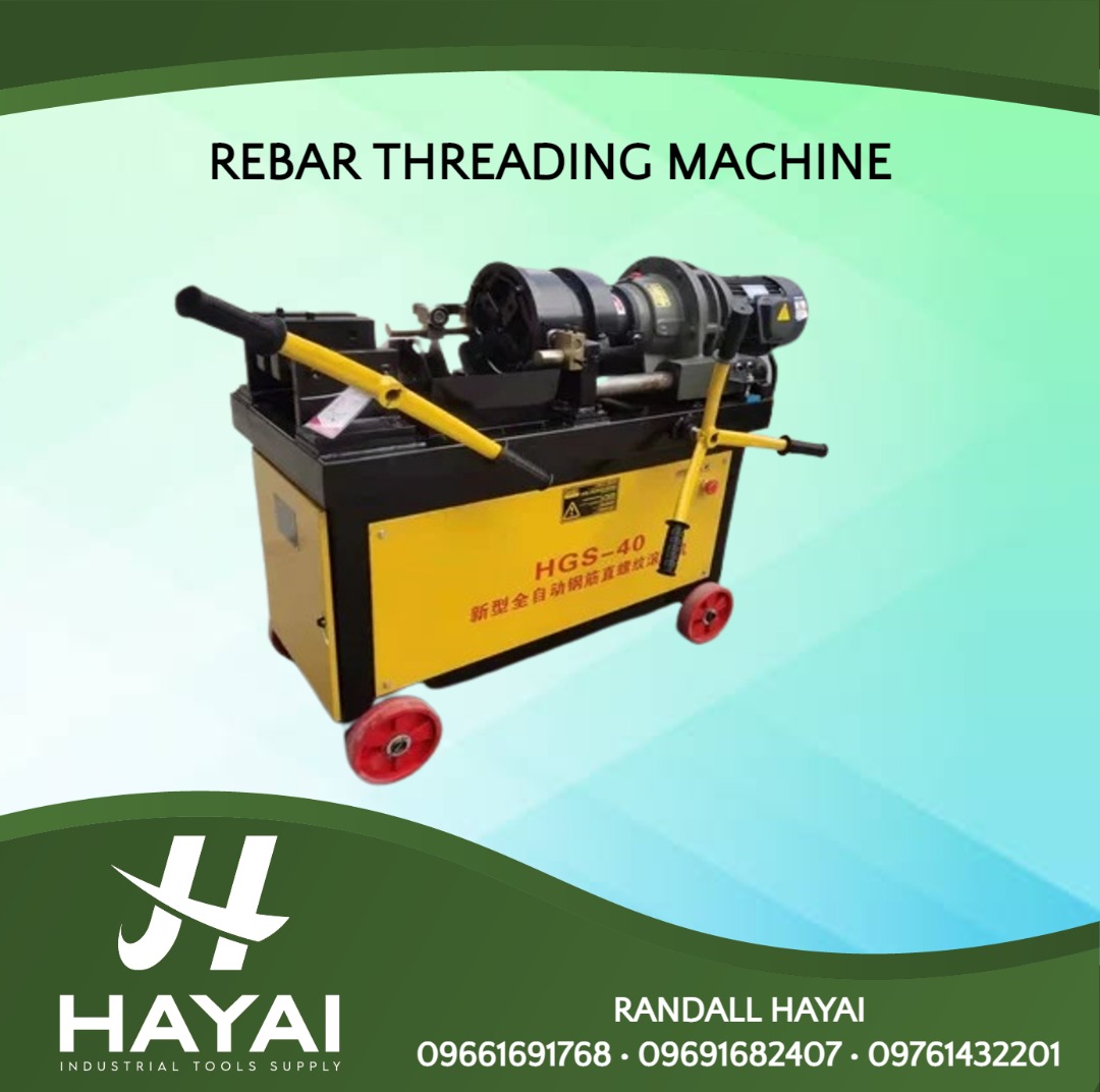 Rebar Threading Machine, Commercial & Industrial, Industrial Equipment ...