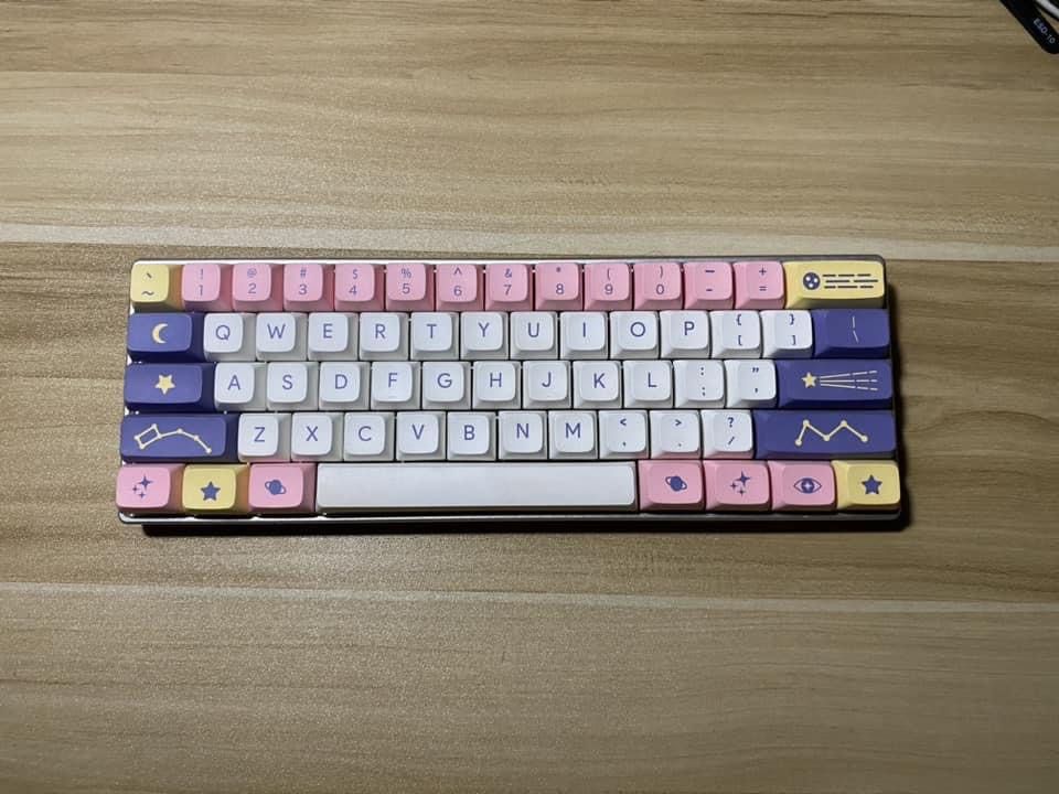 RK61 Pro + Gat Yellow + Keycaps, Computers & Tech, Parts & Accessories ...