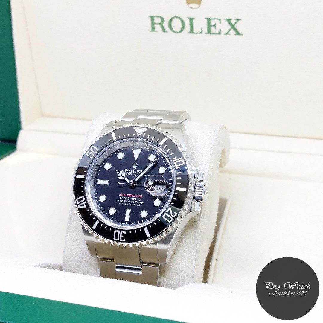 Rolex 43mm MK2 Oyster Perpetual Ceramic Bezel Black Dial Sea Dweller ...