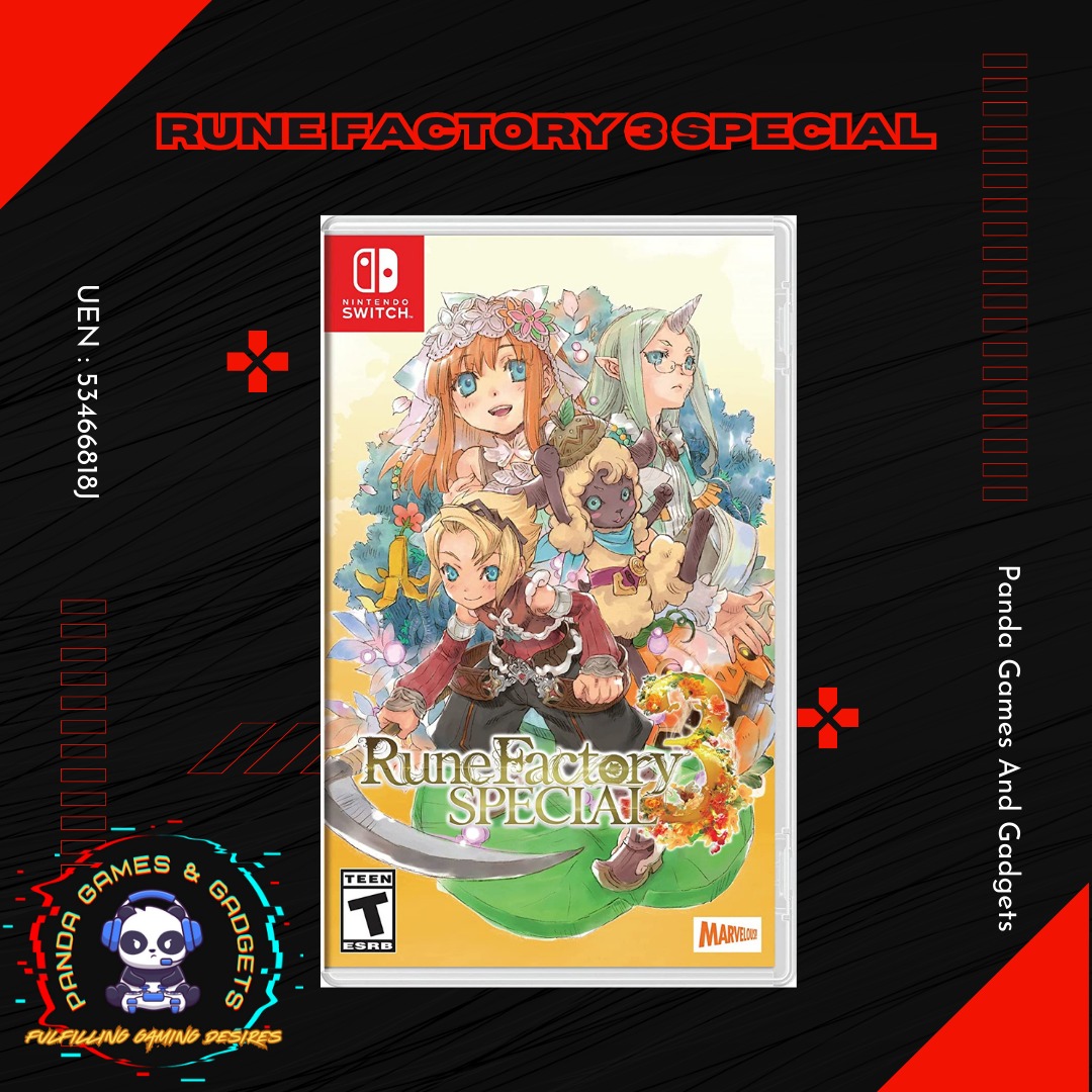 Rune Factory 3 Special, Video Gaming, Video Games, Nintendo on Carousell