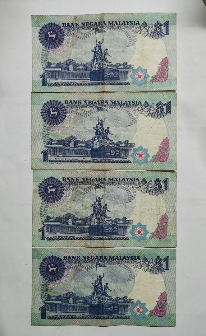 Satu Ringgit 6th Series 4 kpg utk rm12, Hobbies & Toys, Collectibles ...