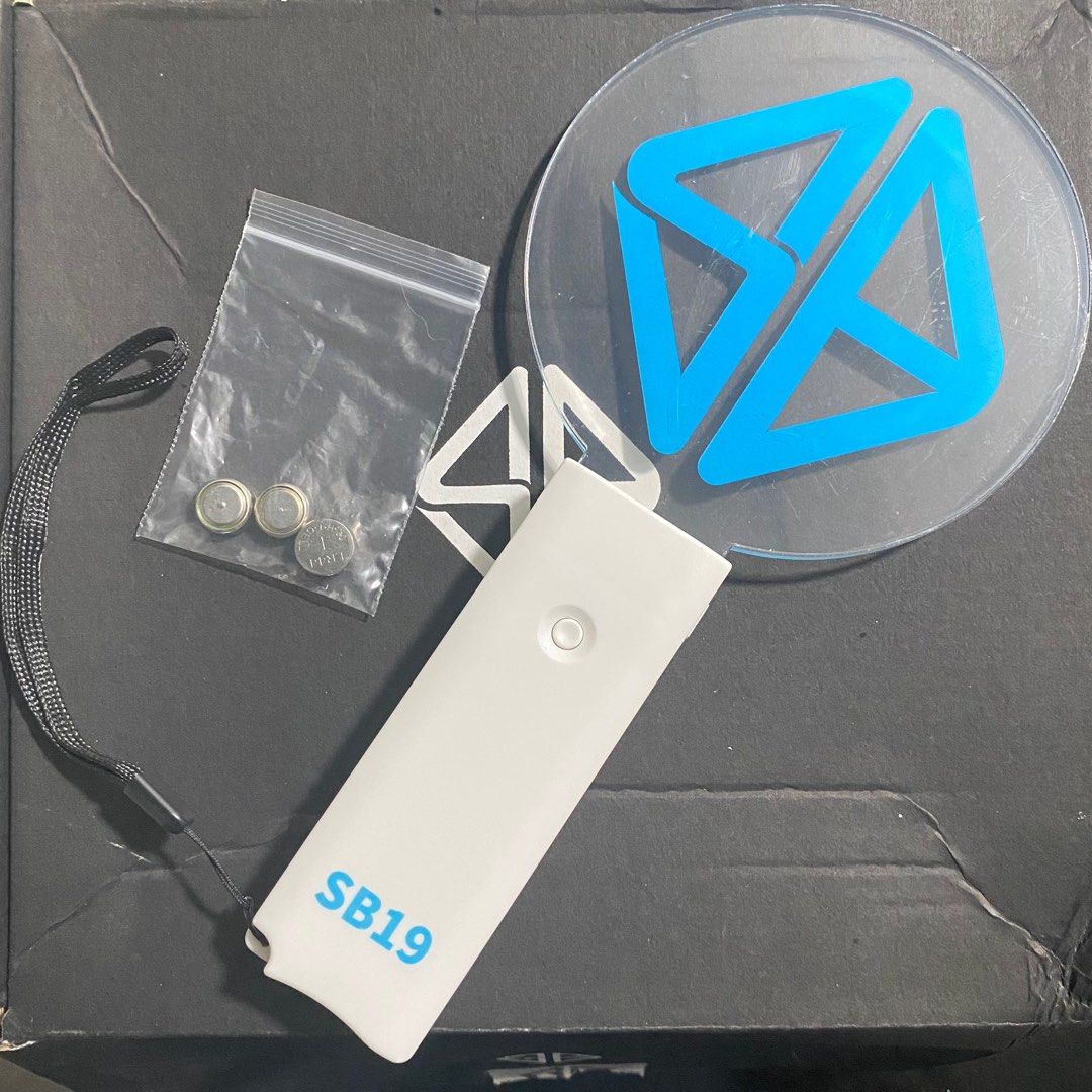 SB19 OFFICIAL LIGHT STICK VERSION 2+, Hobbies & Toys, Memorabilia ...
