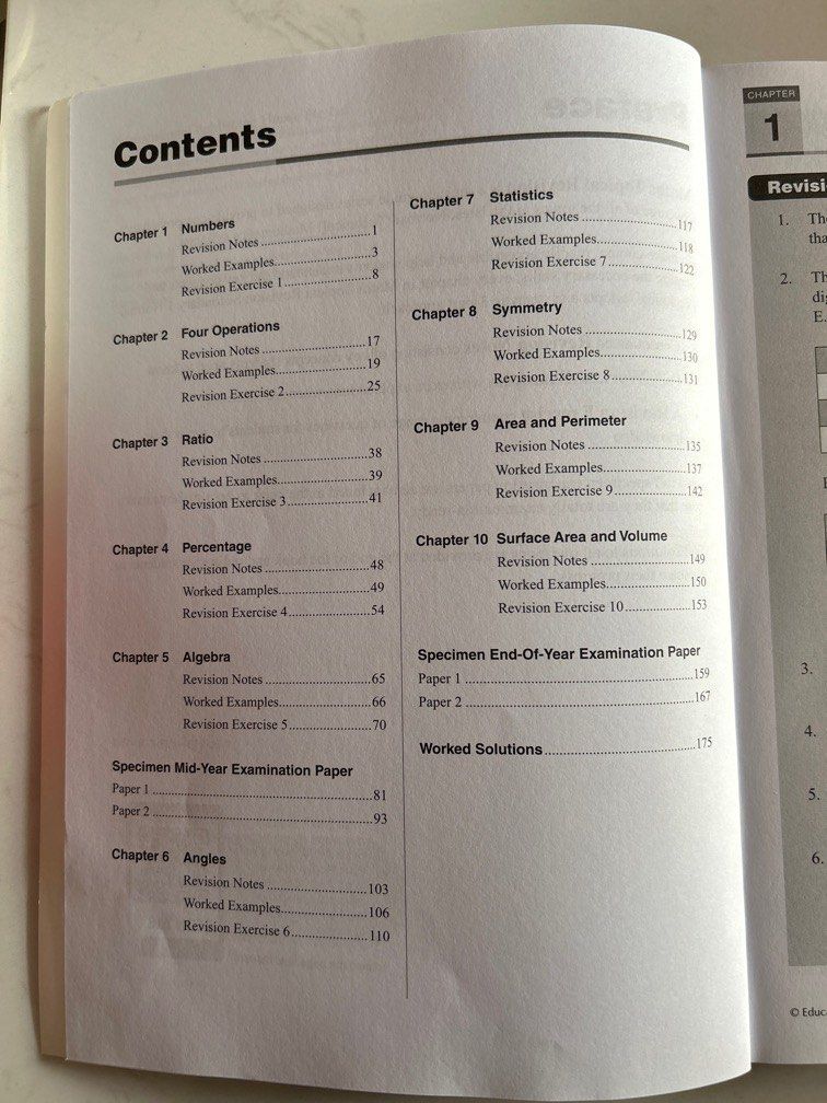 Sec 1 NT Math Topical Revision, Hobbies & Toys, Books & Magazines ...