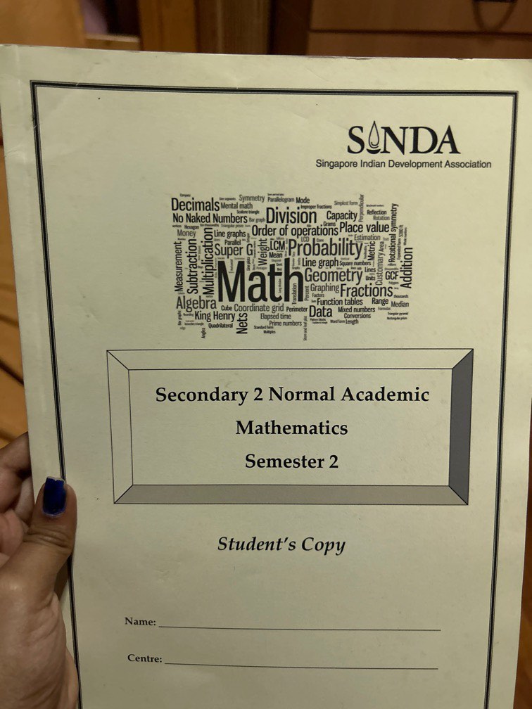 Secondary 2 math, Hobbies & Toys, Books & Magazines, Assessment Books ...