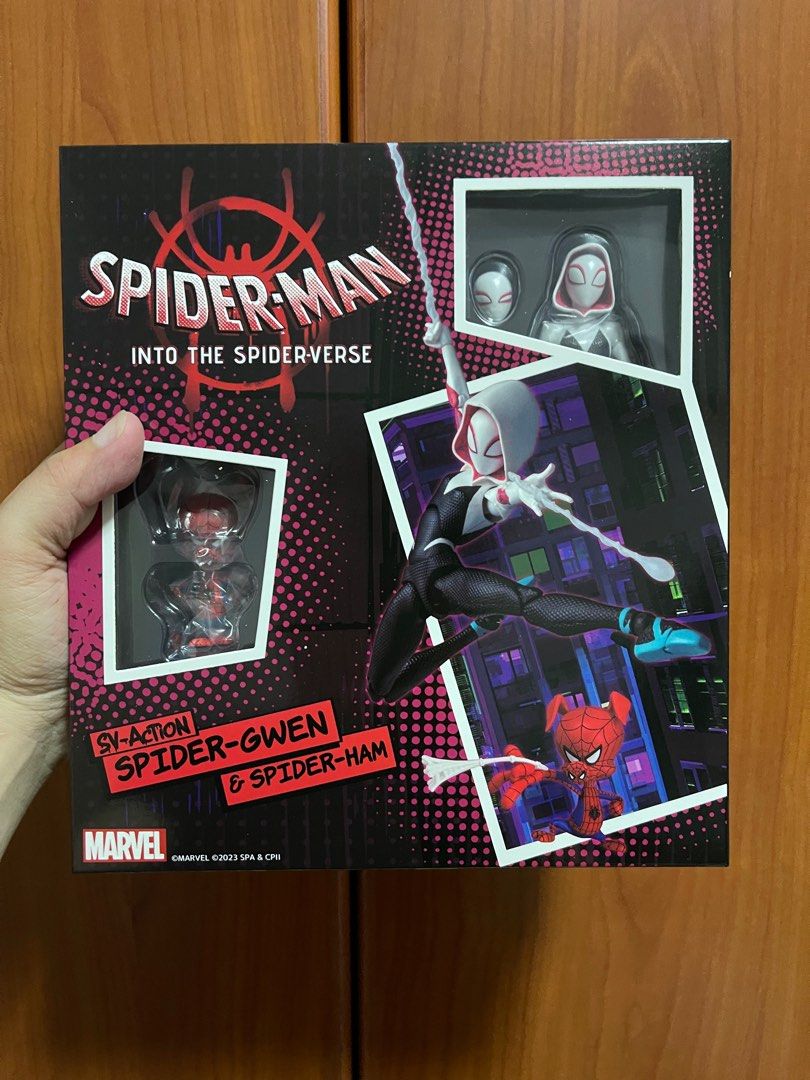 Sentinel Spider-Verse SV Action Sentinel Spider Gwen & Spider Ham ...