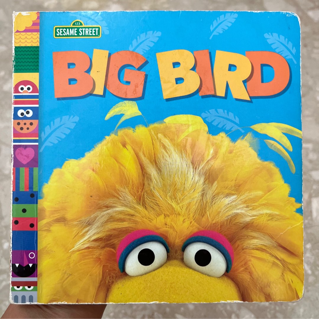 Sesame Street Board Book : Big Bird, Hobbies & Toys, Books & Magazines ...