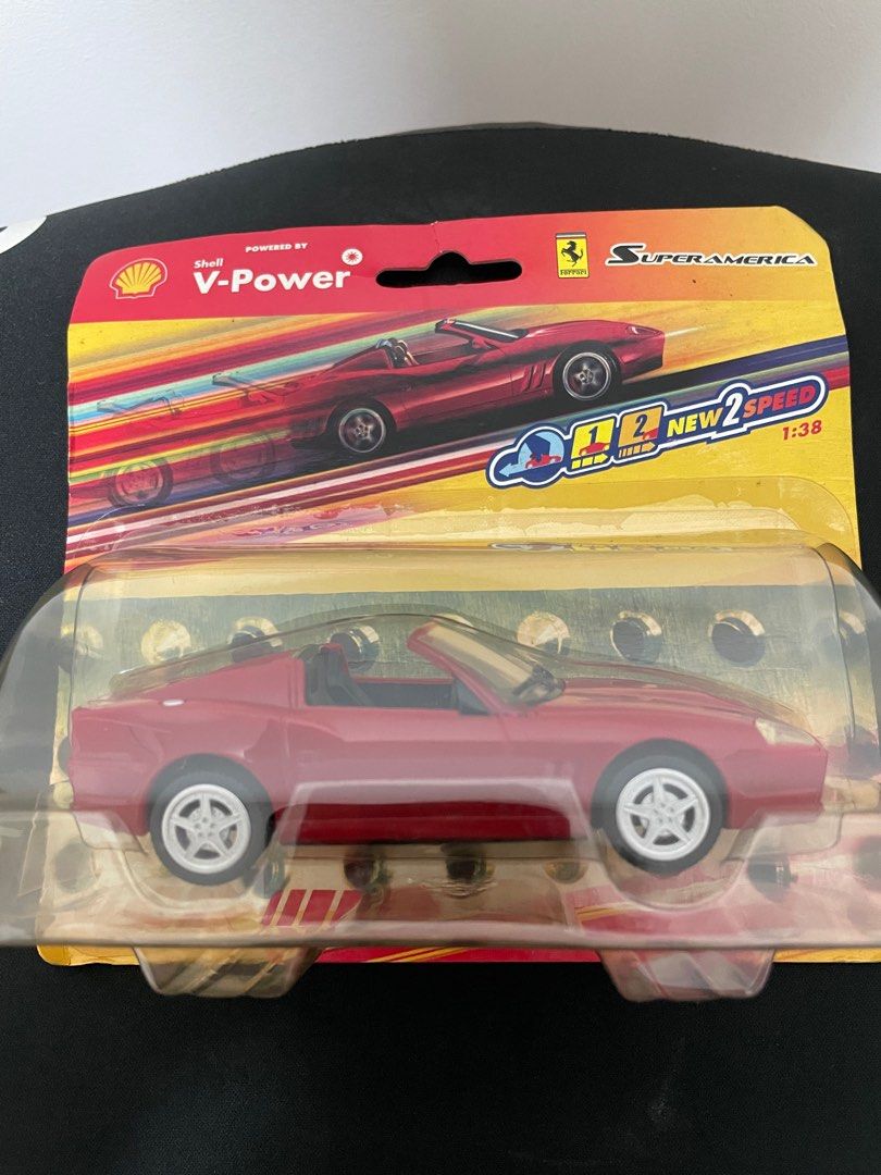 Shell 1/38 Car Models Ferrari Collection, Hobbies & Toys, Toys & Games ...